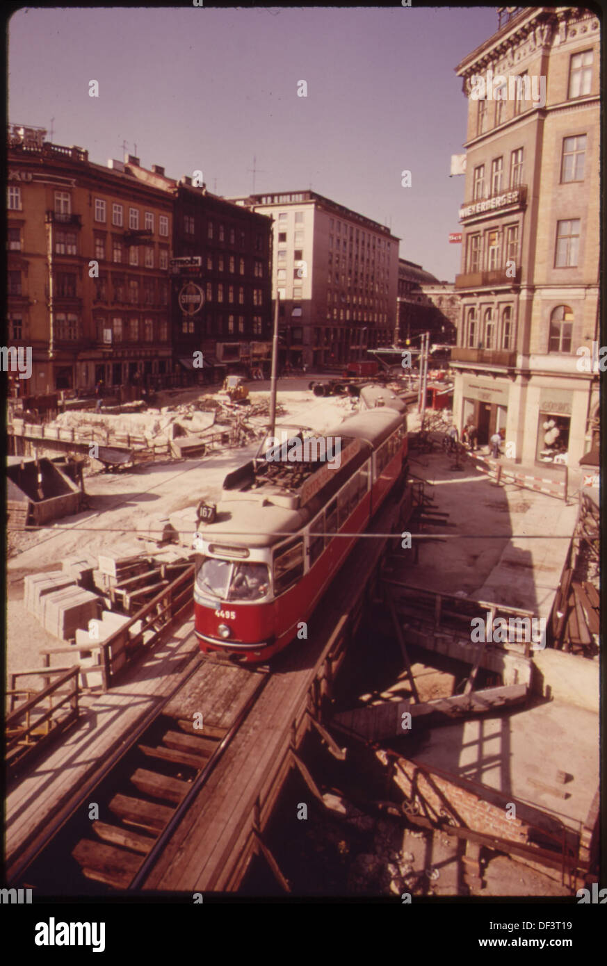 Construction of a subway in Vienna is part of a major plan to reduce ...