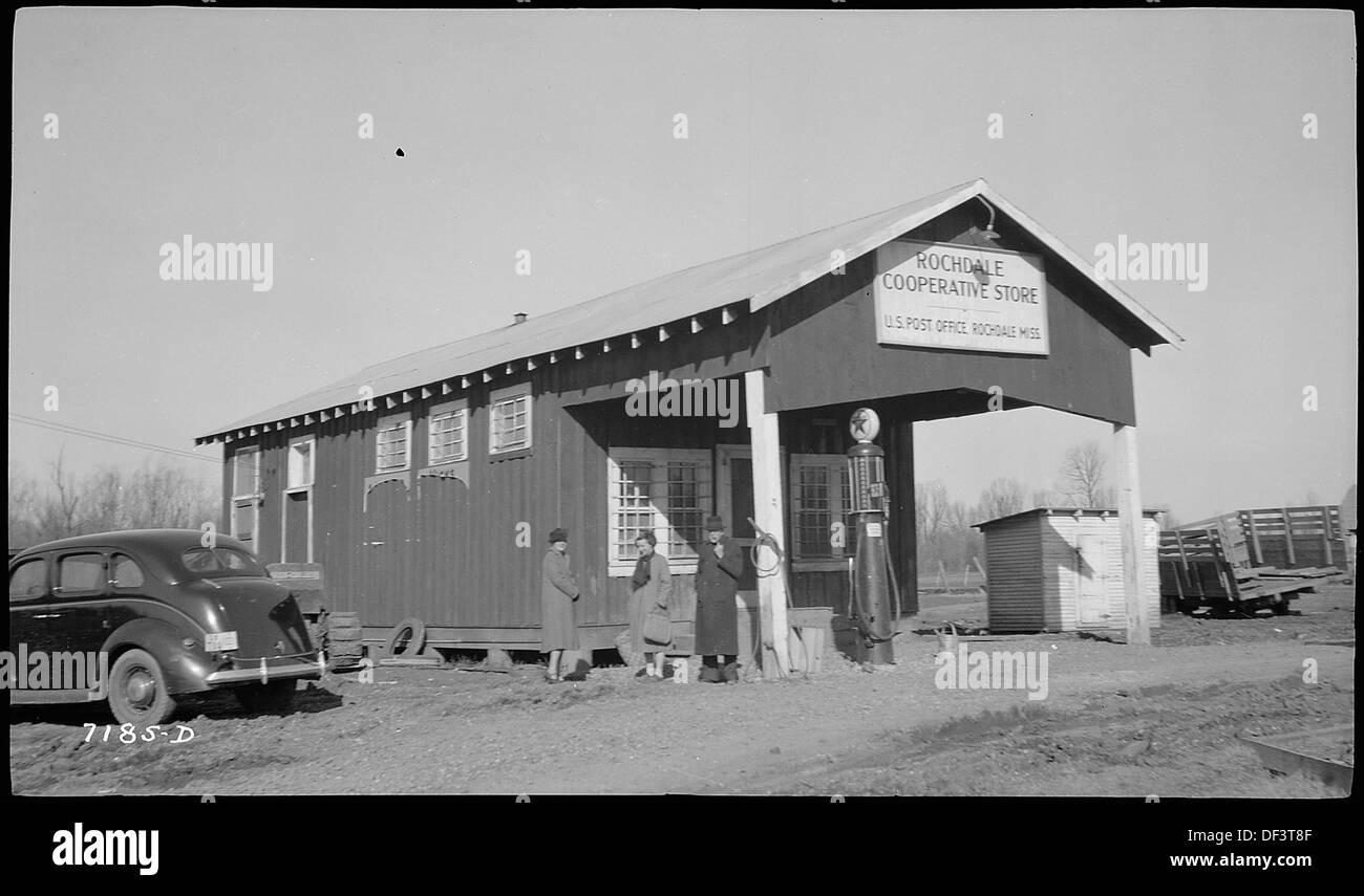 A cooperative store and post office, integral to community services in ...