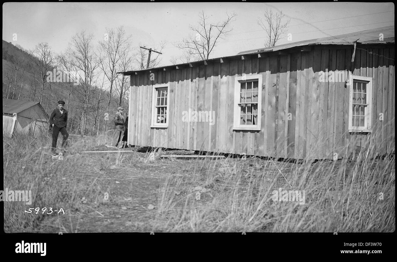 A photograph featuring the home of Mrs. F.O. Creasman, capturing her ...