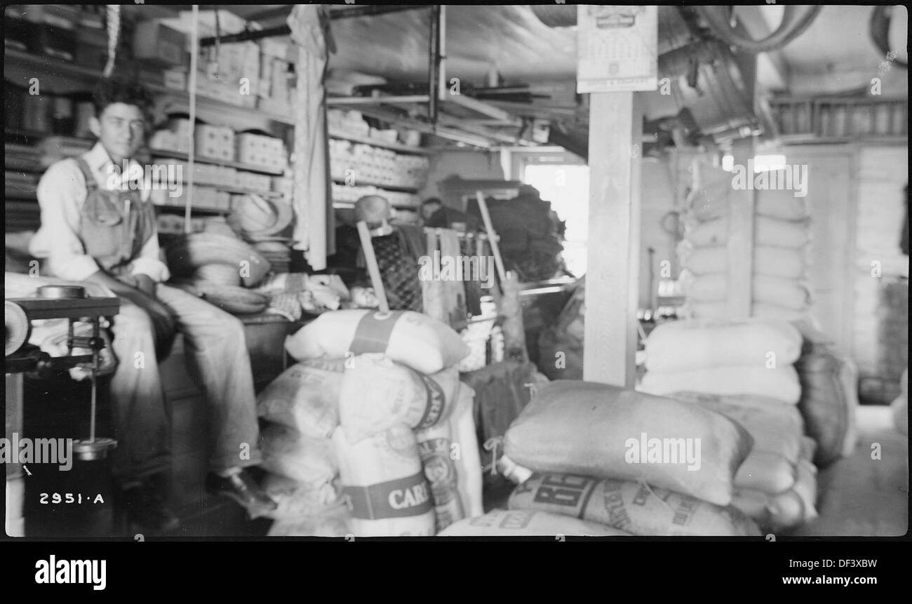 Davis store, interior view 280256 Stock Photo - Alamy