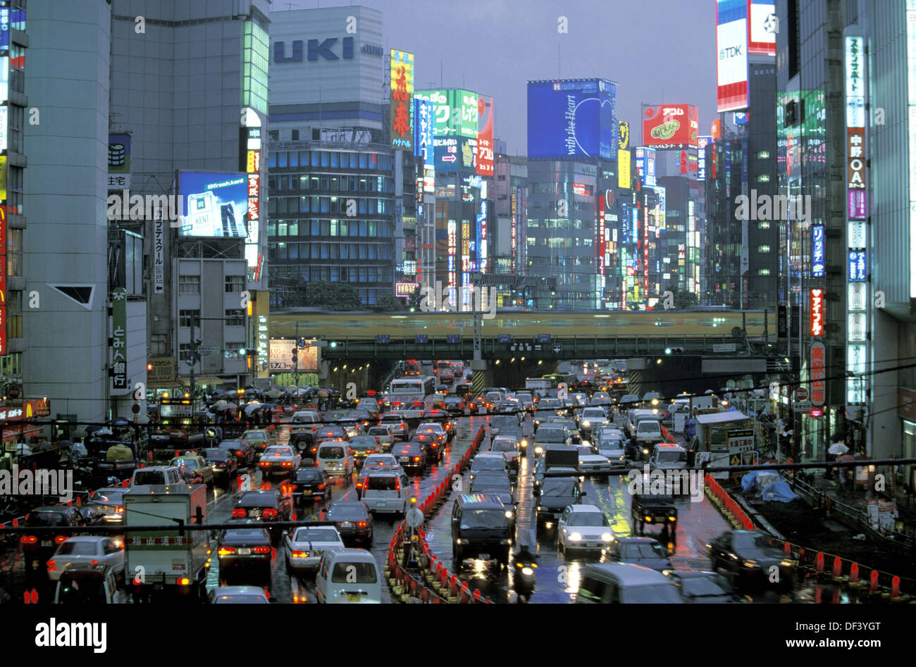 Traffic jam tokyo hi-res stock photography and images - Alamy
