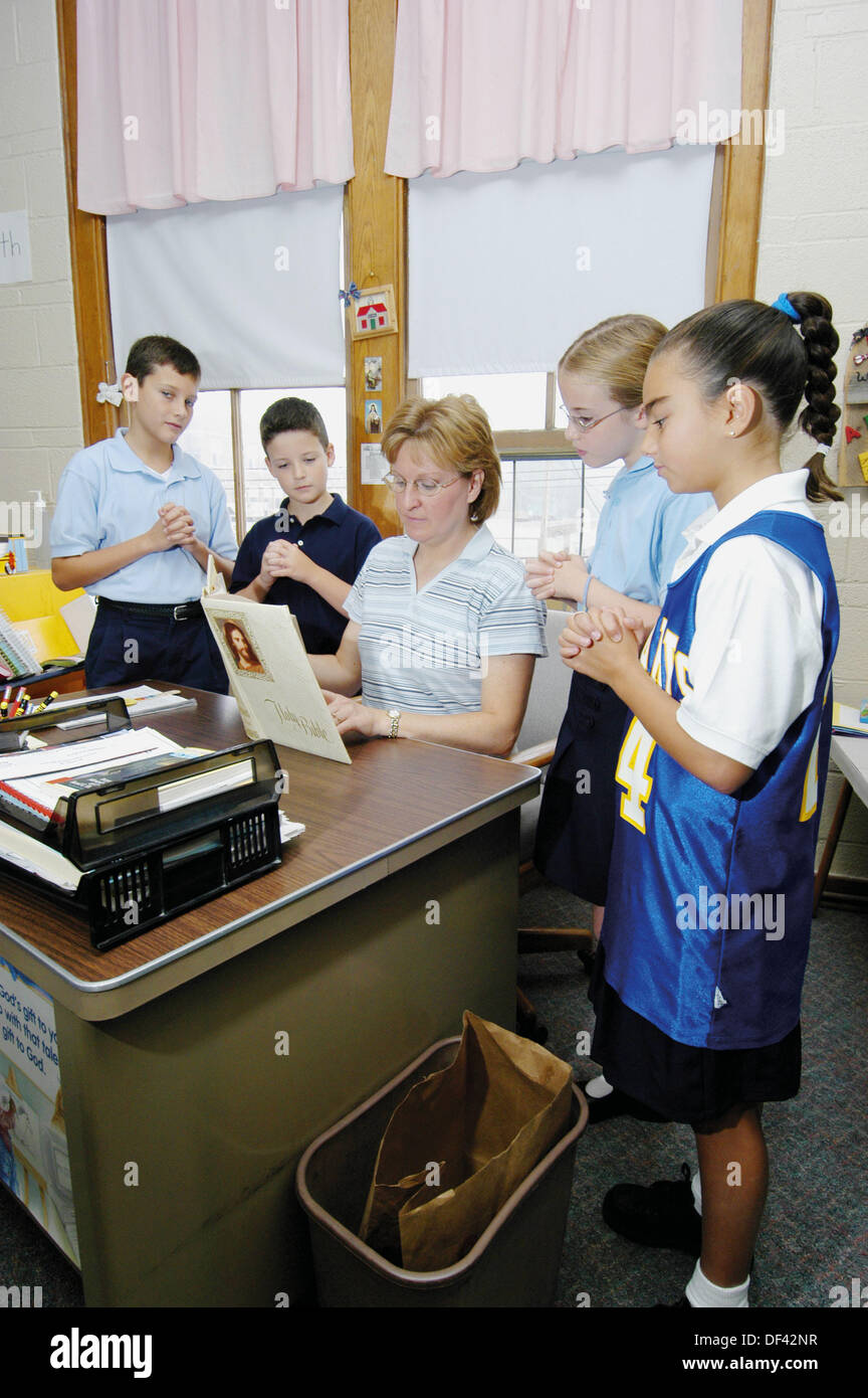 Baby religious training hi-res stock photography and images - Alamy
