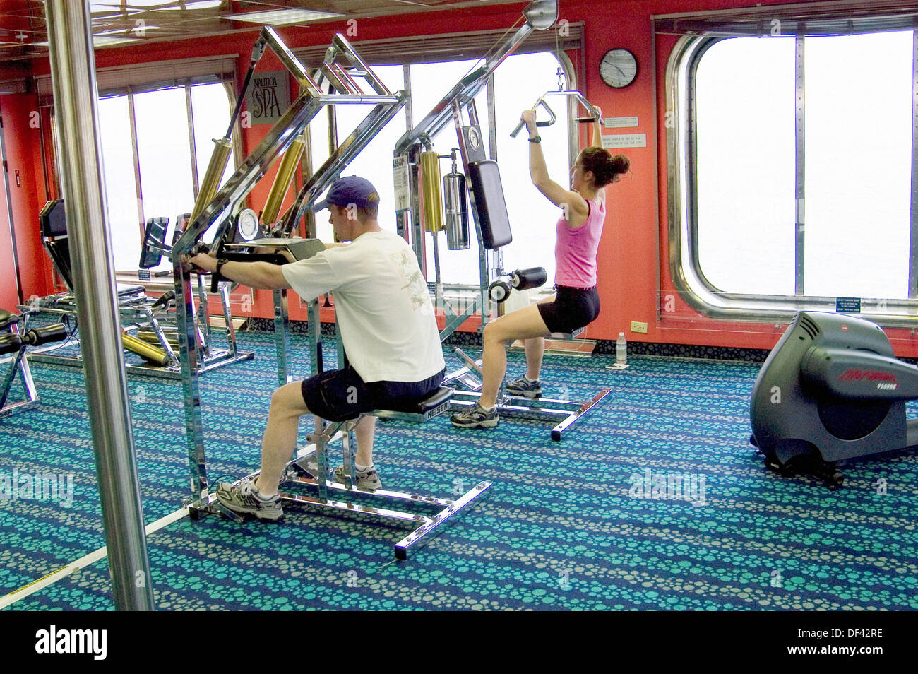 Cruise Ship Gym High Resolution Stock Photography and Images - Alamy