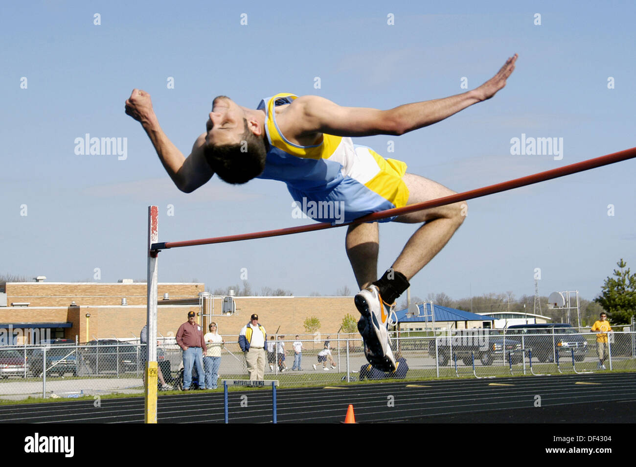 High jump athletics preparation hi-res stock photography and images - Alamy