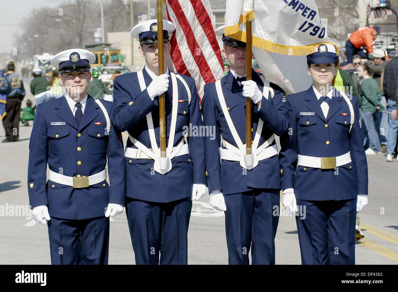 Uscg female uniform hi-res stock photography and images - Alamy