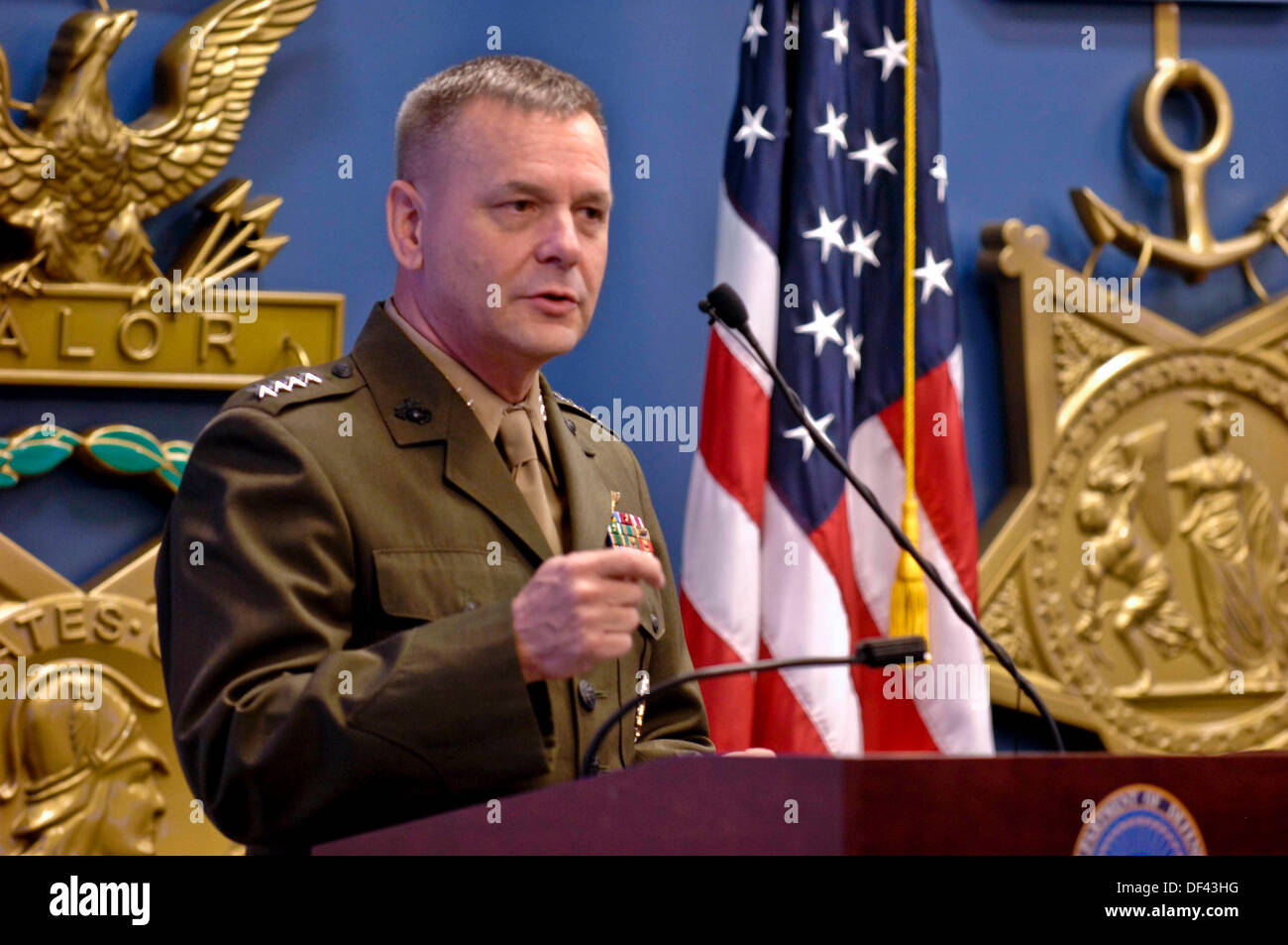 United States Marine General James E. Cartwright, vice chairman of the ...