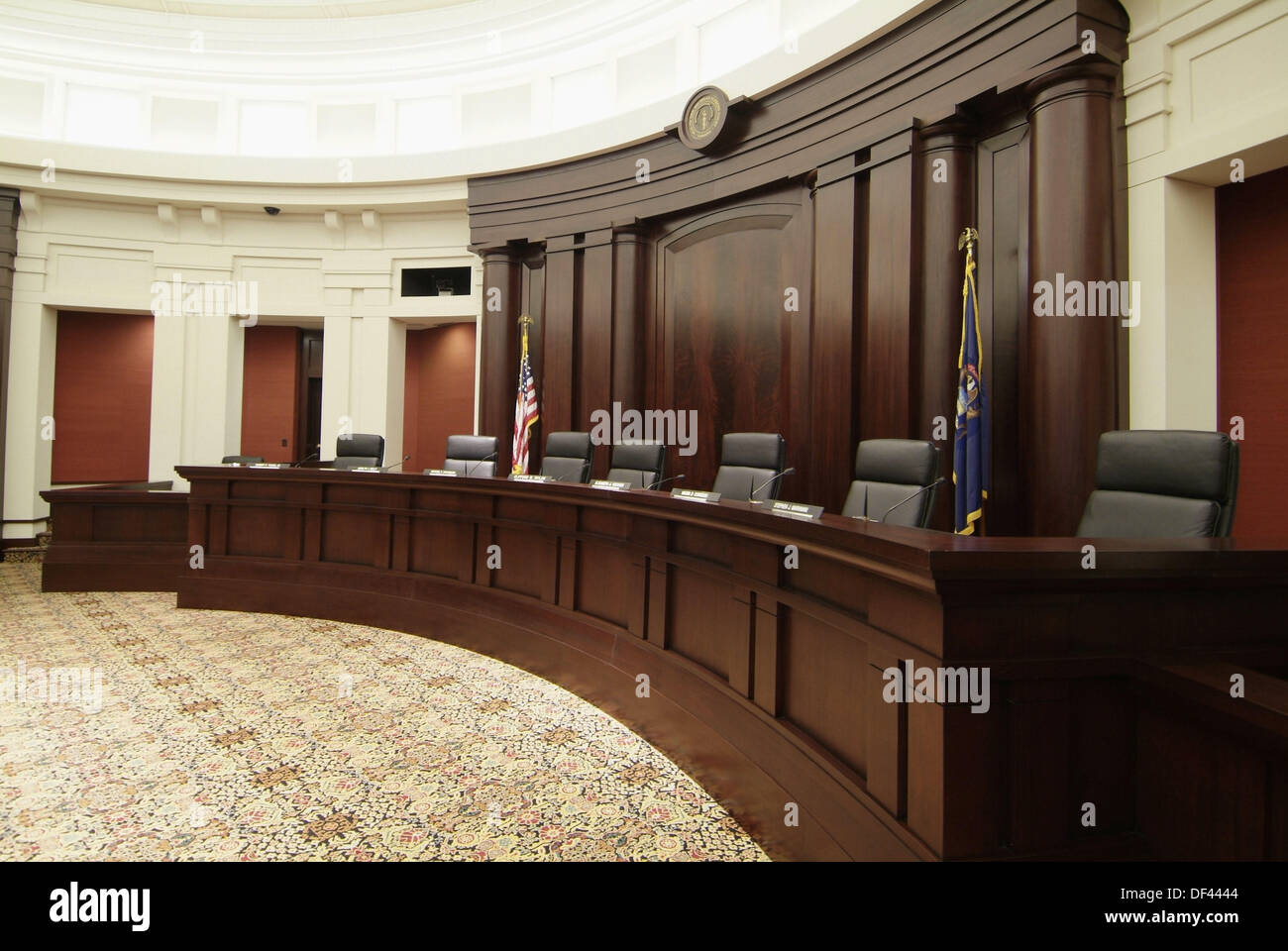 Court room usa hi-res stock photography and images - Alamy