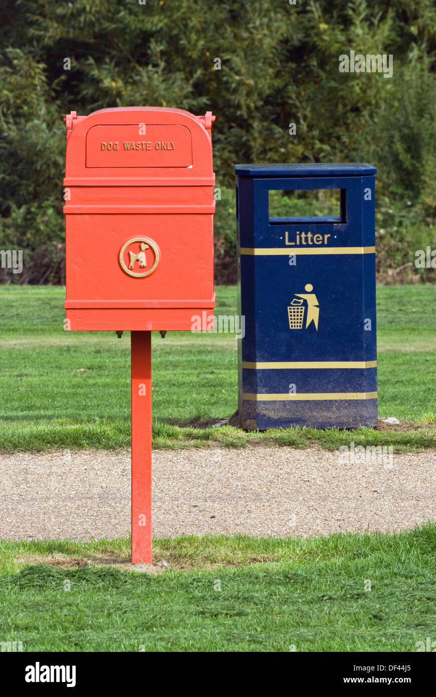 Dog waste receptacle hi-res stock photography and images - Alamy