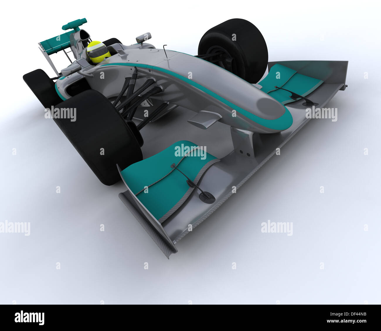 3d render f1 racing car hi-res stock photography and images - Alamy