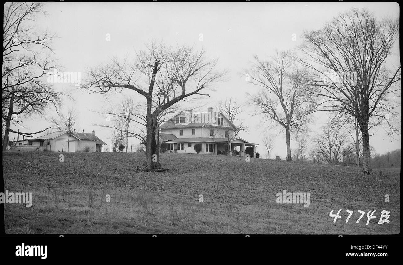 An archival photograph of an exemplary home, possibly depicting an ...