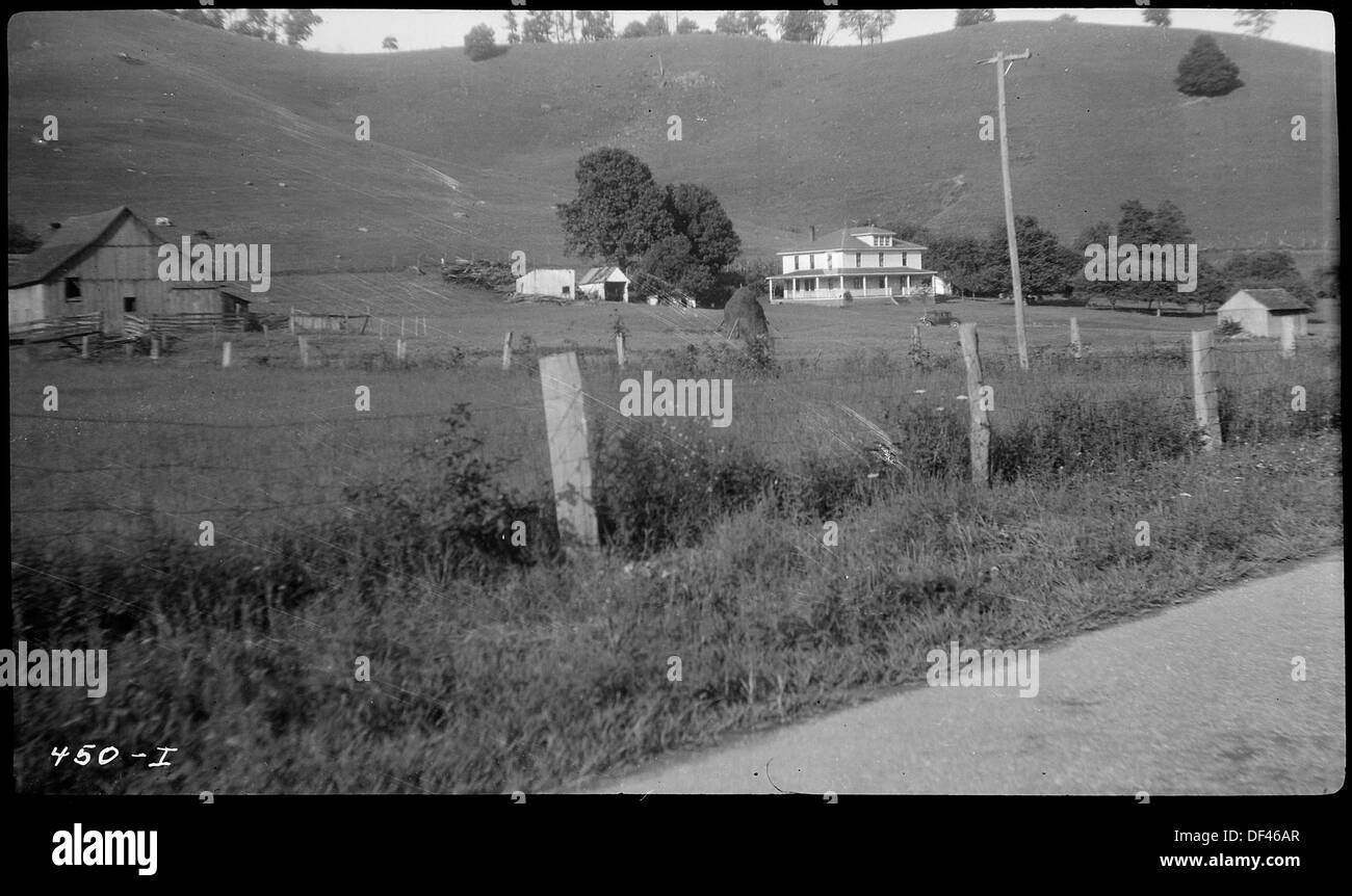 Bygone farm house Black and White Stock Photos & Images - Alamy