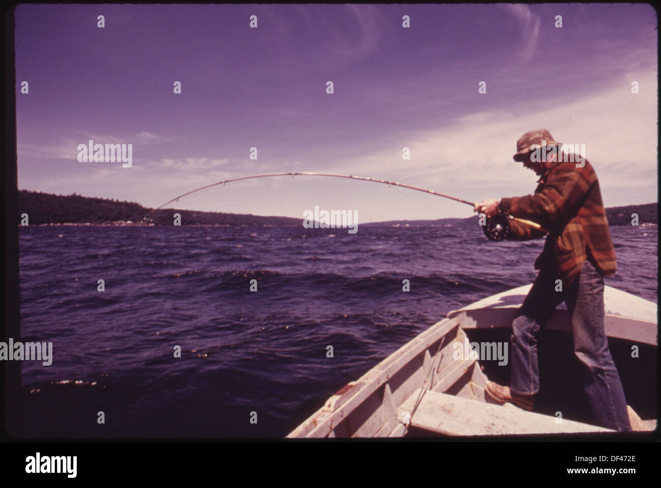 Fishermen cast their lines in Southern Puget Sound near Point Defiance ...