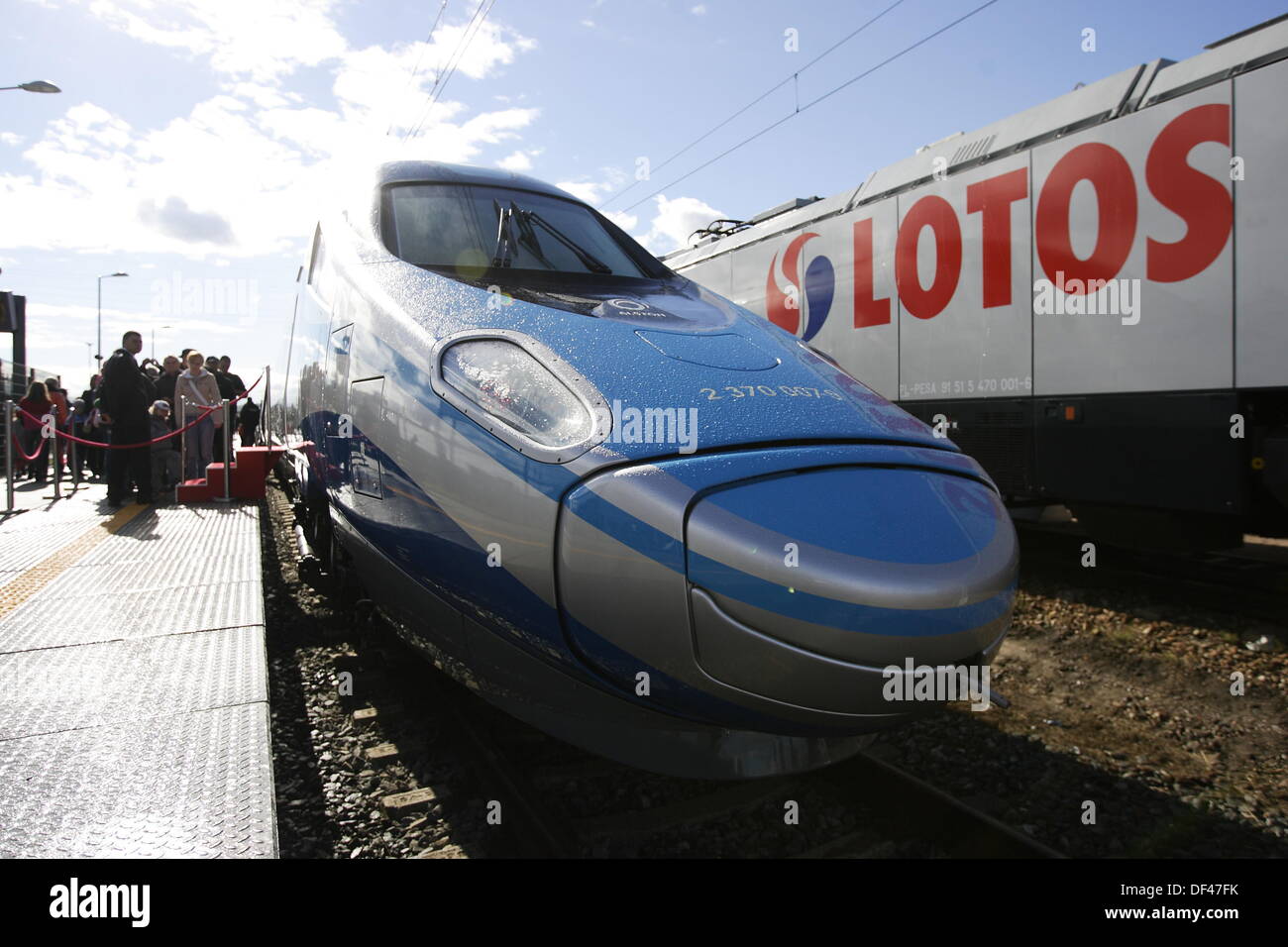 Gdansk, Poland 27th, September 2013 Trako 2013 International Railway ...