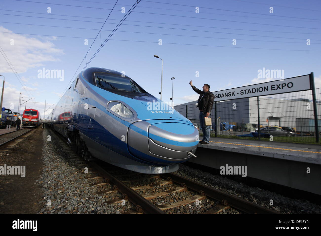 Gdansk, Poland 27th, September 2013 Trako 2013 International Railway ...
