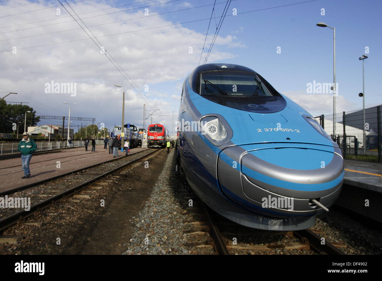 Gdansk, Poland 27th, September 2013 Trako 2013 International Railway ...