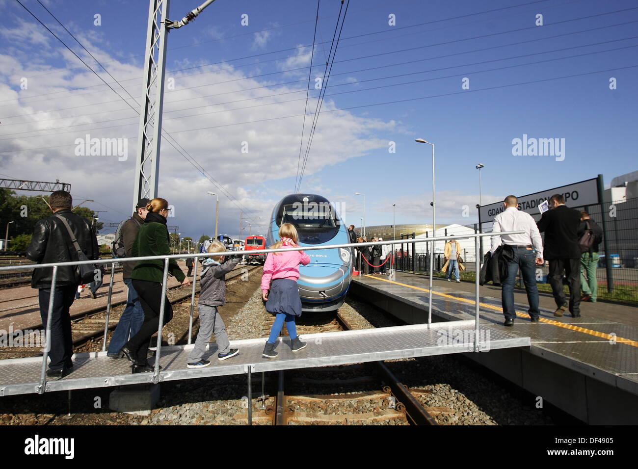 Gdansk, Poland 27th, September 2013 Trako 2013 International Railway ...