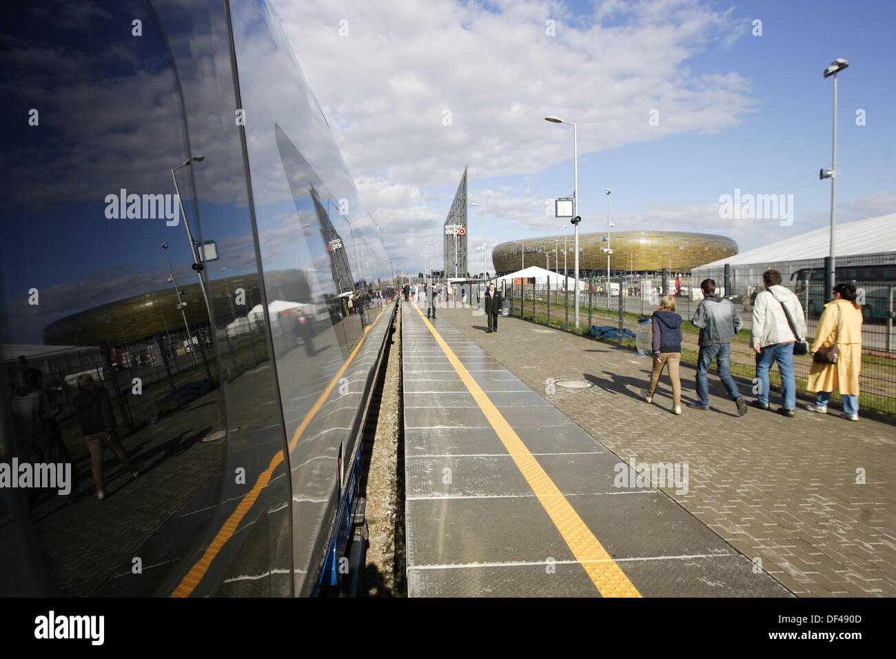 Gdansk, Poland 27th, September 2013 Trako 2013 International Railway ...
