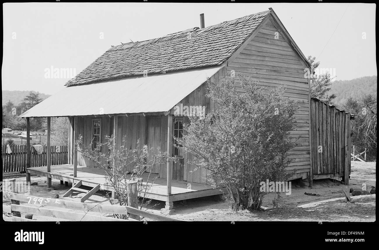 A photograph of Henry Frazier’s home on the Billy Dodson place ...