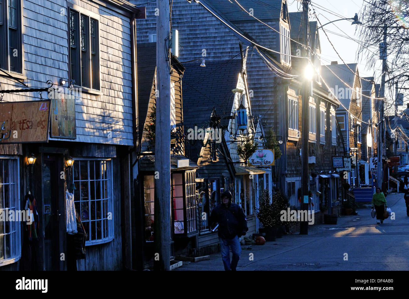 Town and bearskin neck hi-res stock photography and images - Alamy