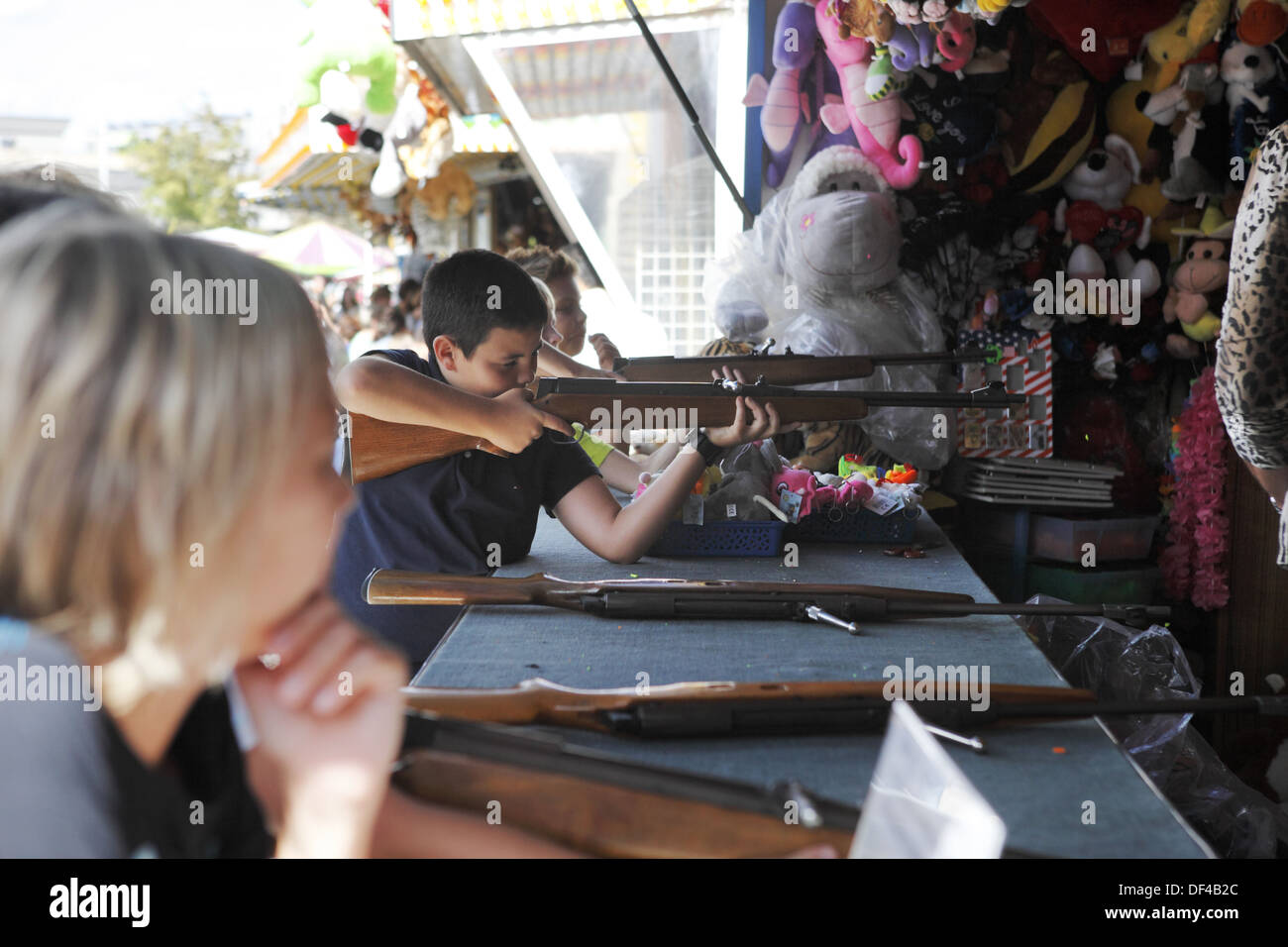 The annual, traditional Knabenschiessen festival, Zurich's oldest ...