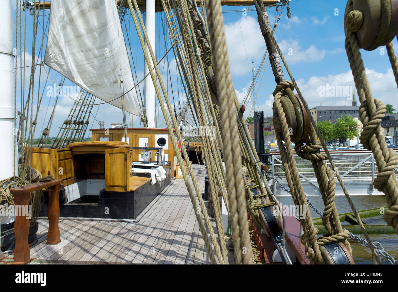 Replica ship built hi-res stock photography and images - Alamy