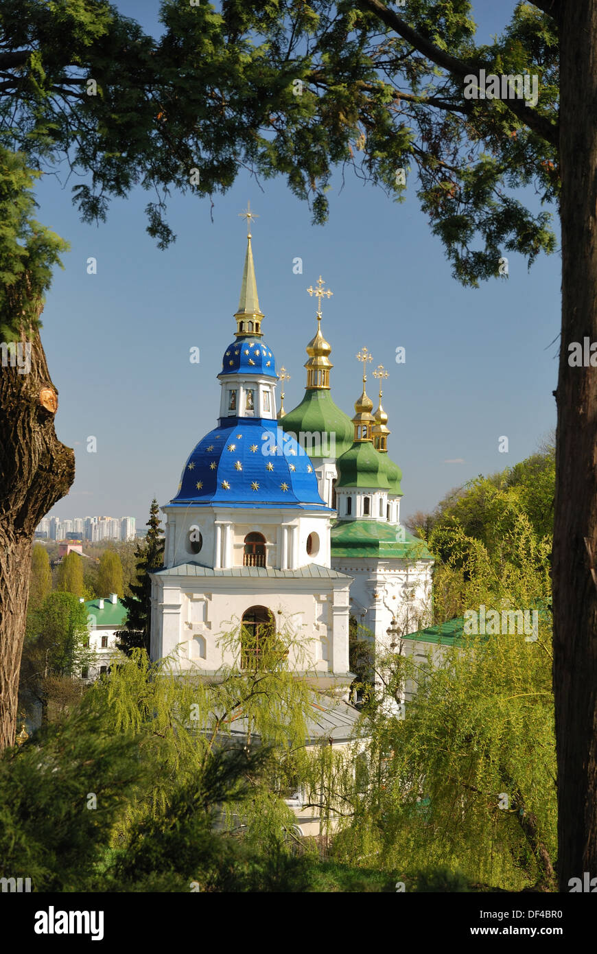 Famous churches of Kiev Stock Photo - Alamy