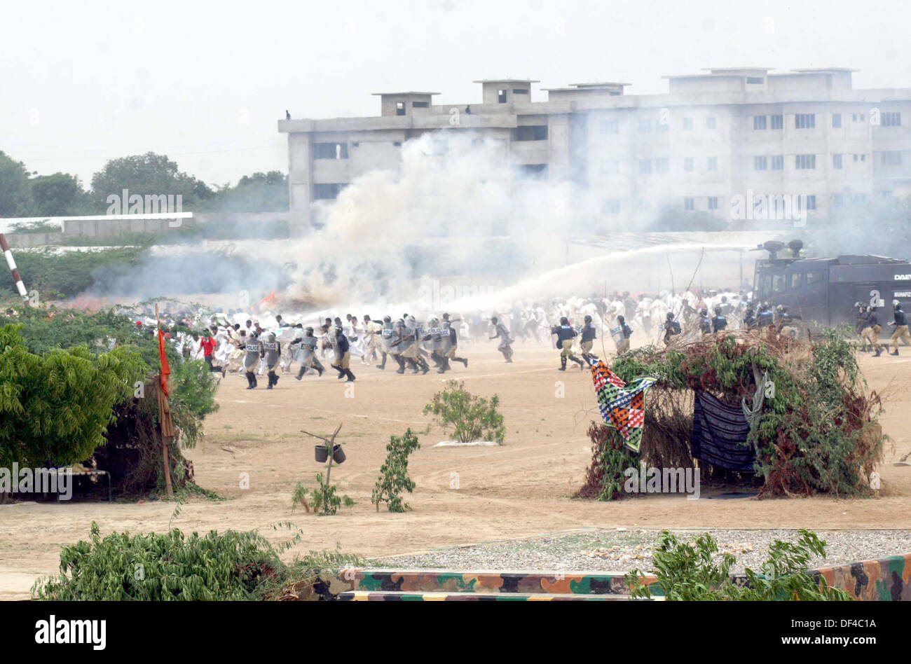 Elite Force Commandos of Police are showing their talent during 28th ...