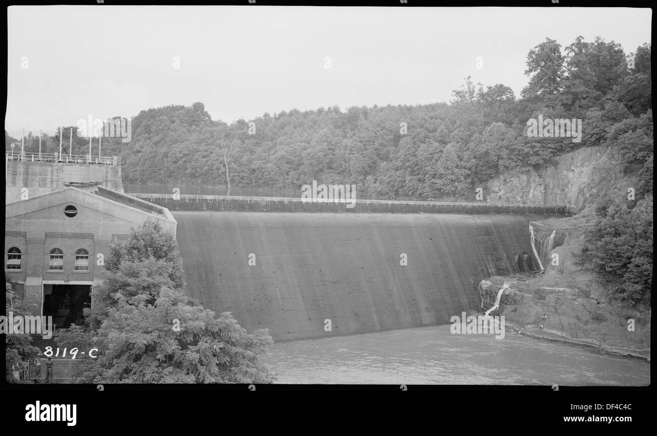 A photograph of the Greenville Dam, preserved in the U.S. National ...