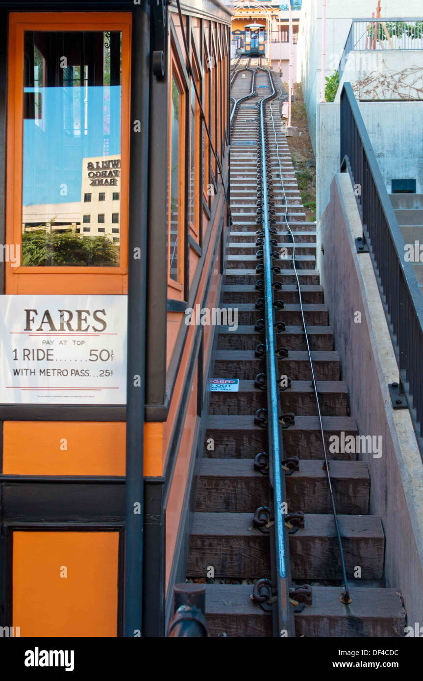 Angels flight funicular railway hi-res stock photography and images - Alamy