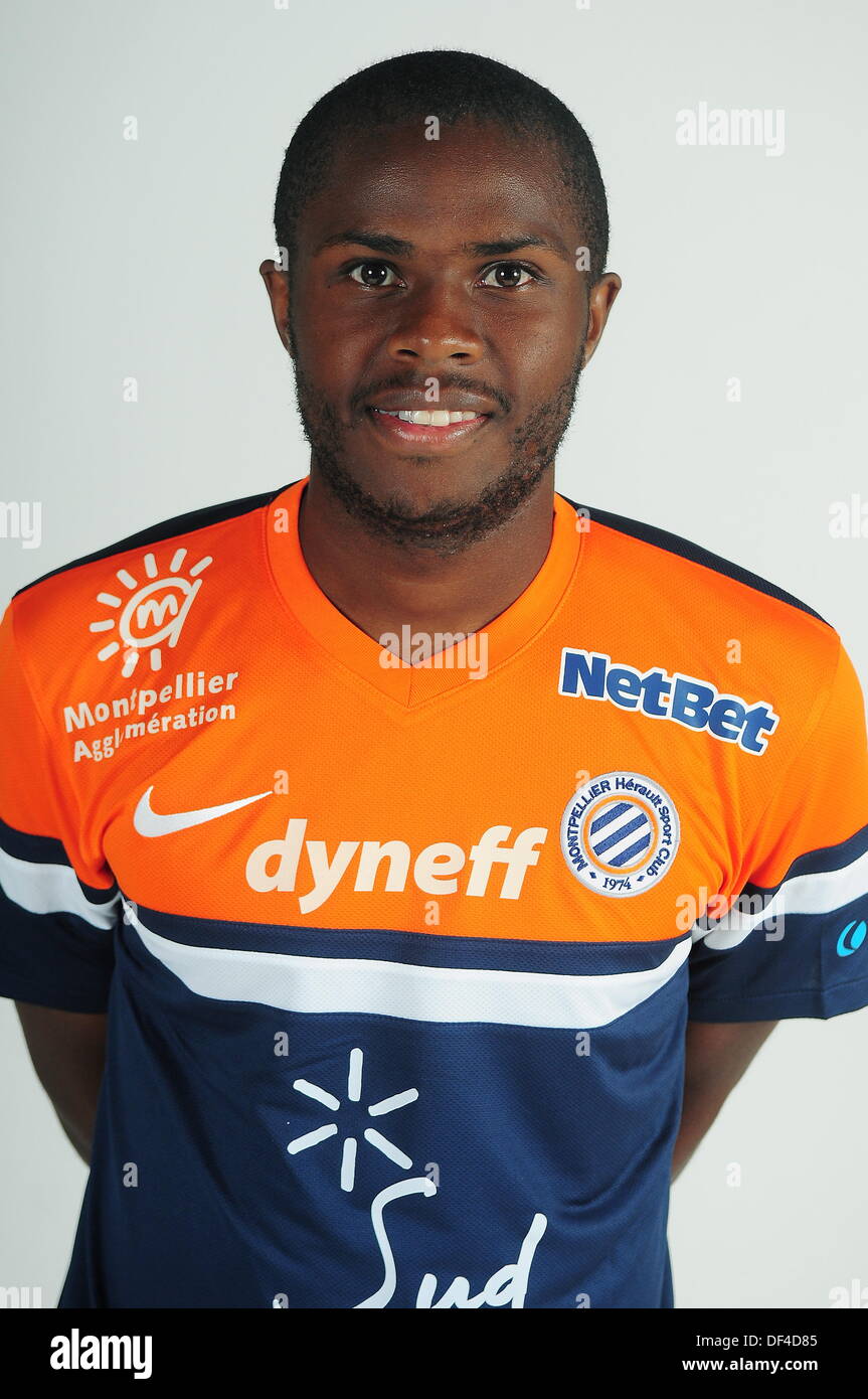 September 2013. French League 1 football team Montpellier official ...