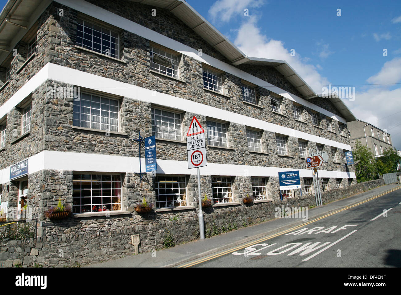 Trefriw mills hi-res stock photography and images - Alamy