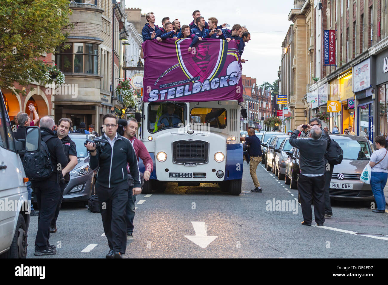 Northampton, UK . 27th Sep, 2013. The Steelbacks, Northamptonshire ...