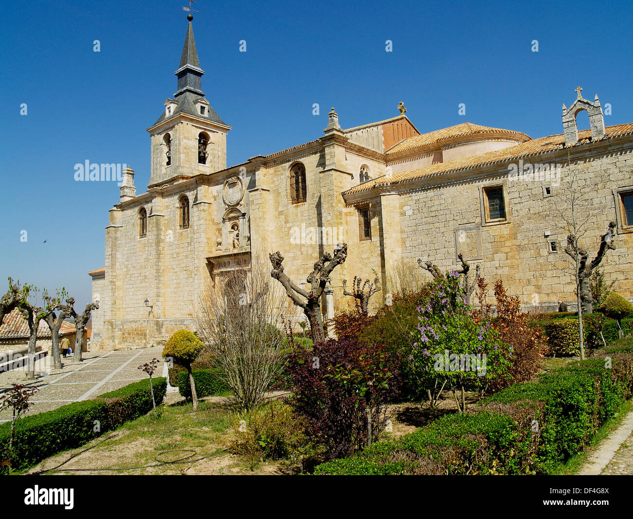 Iglesia San Pedro,Lerma,Spain Stock Photo - Alamy