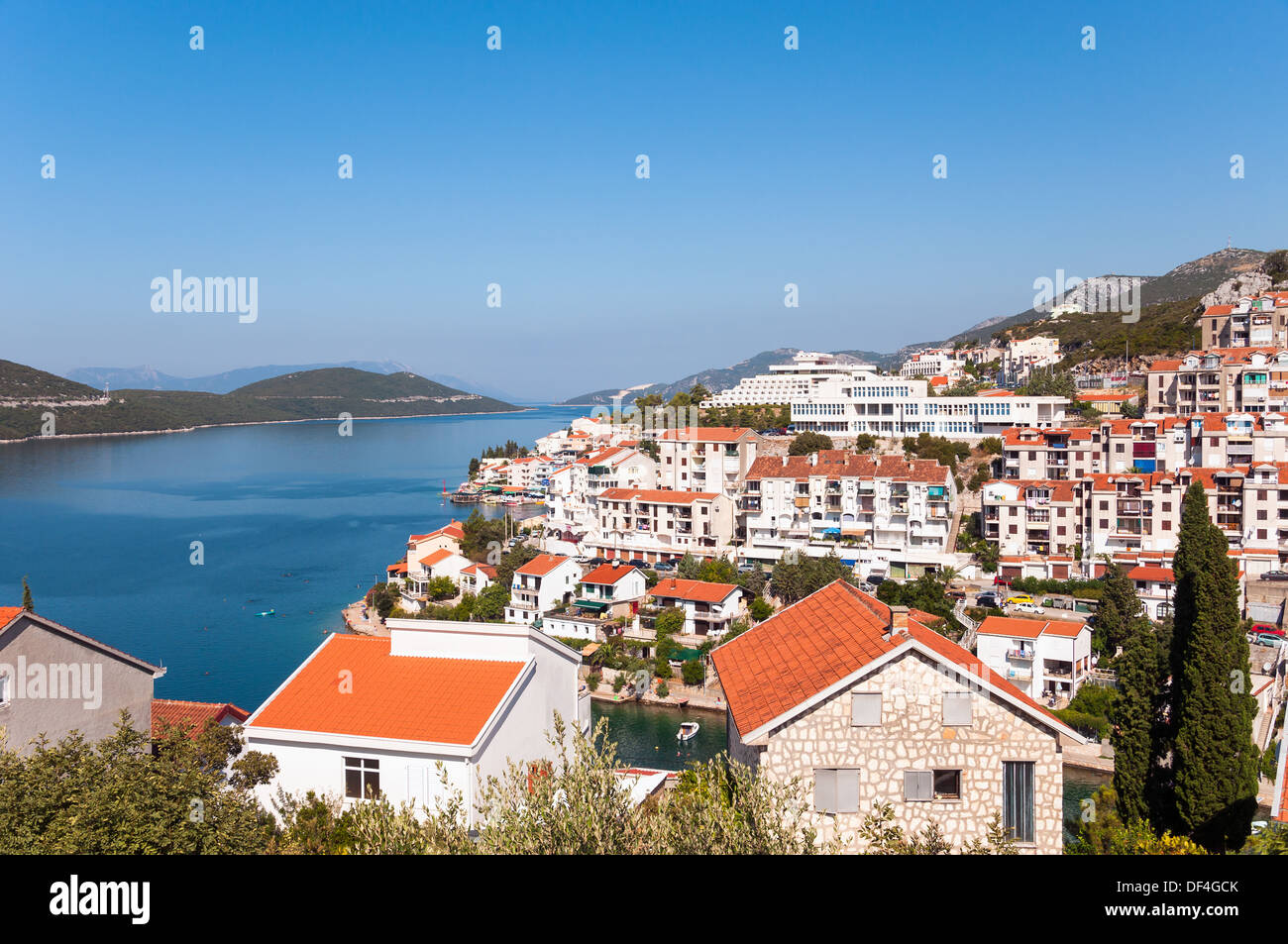 View of Neum in Bosnia and Herzegovina Stock Photo - Alamy