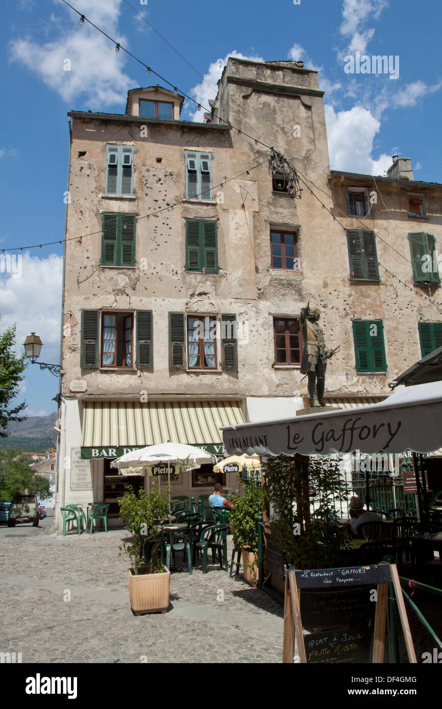Corsica corte statue hi-res stock photography and images - Alamy