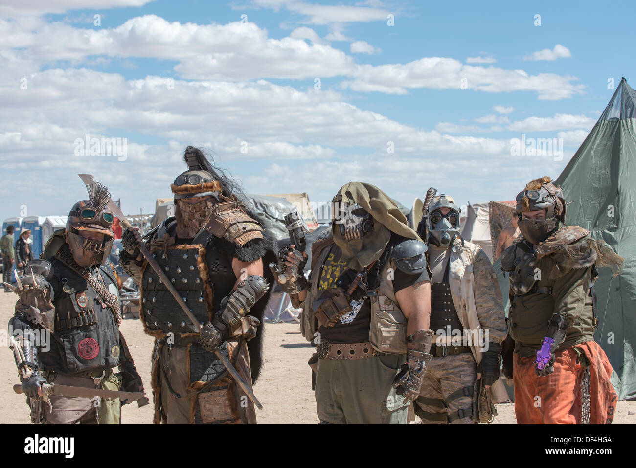 California City, CA, USA . 26th Sep, 2013. Wasteland Weekend Post ...