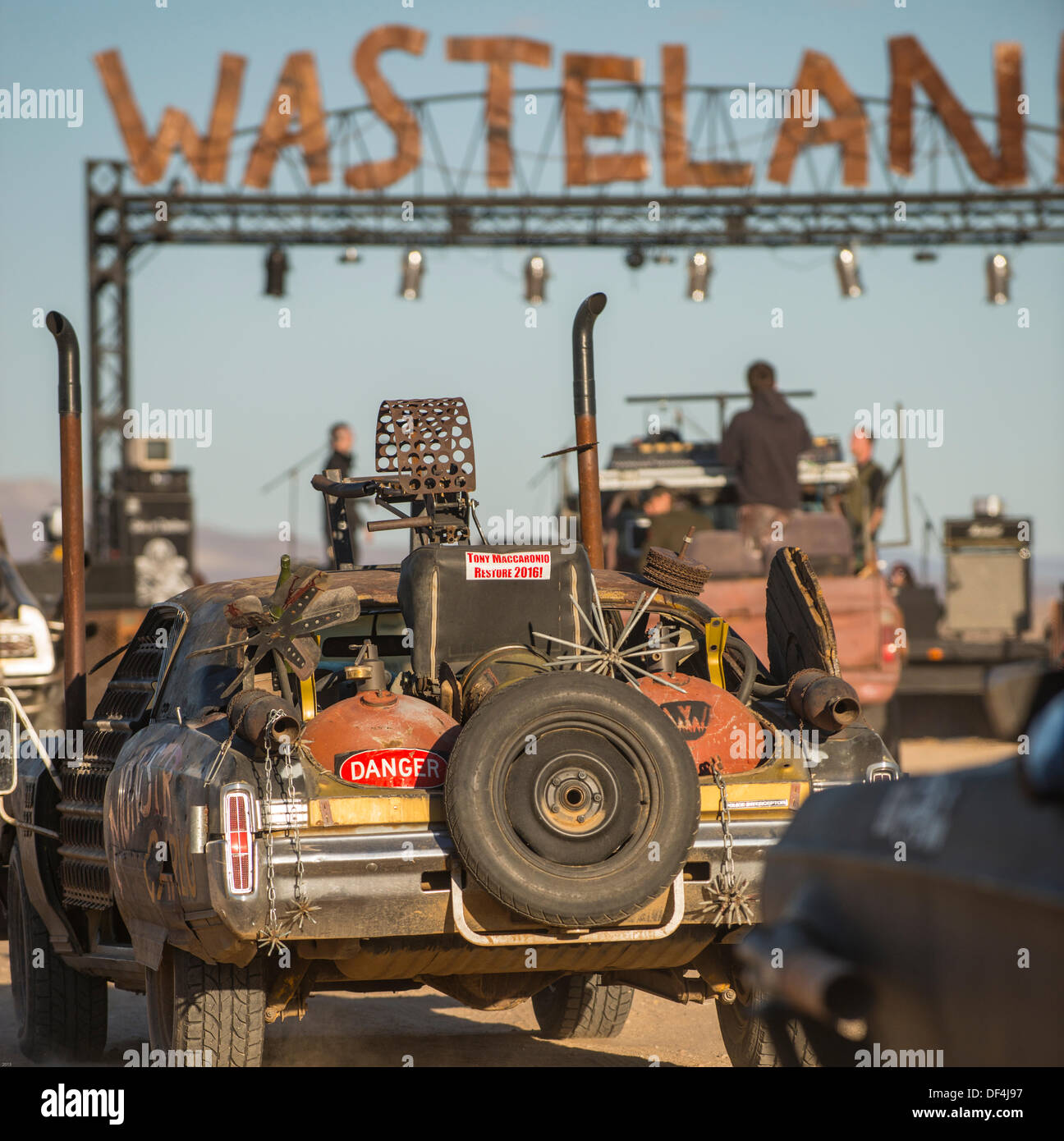 California City, CA, USA . 26th Sep, 2013. Wasteland Weekend Post ...