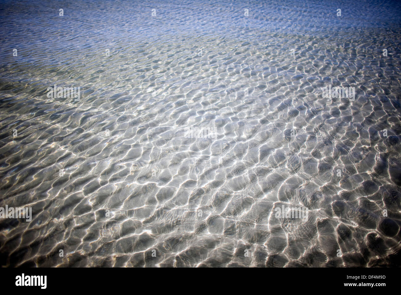 Shimmering Water Ripples Stock Photo - Alamy