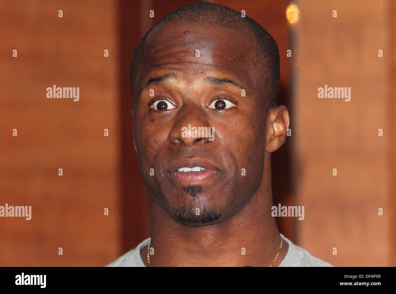 London, UK. 27th Sep, 2013. IKE TAYLOR of the Pittsburgh Steelers ...