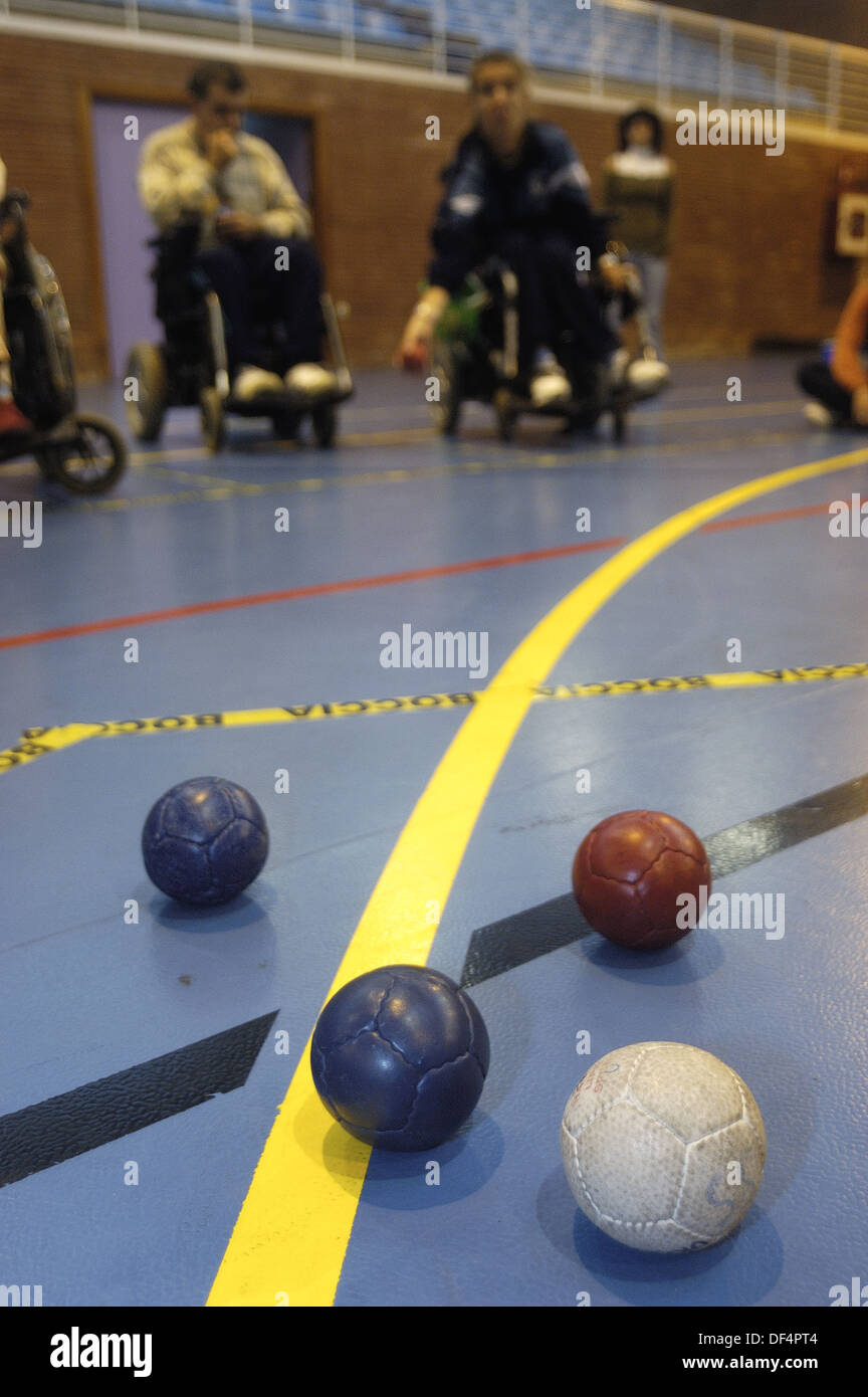 Boccia wheelchair hi-res stock photography and images - Alamy