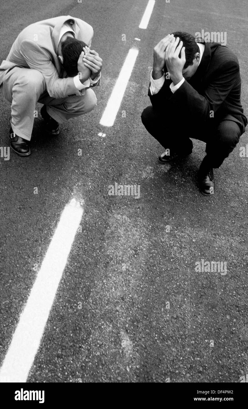 Anonymous business man Black and White Stock Photos & Images - Alamy