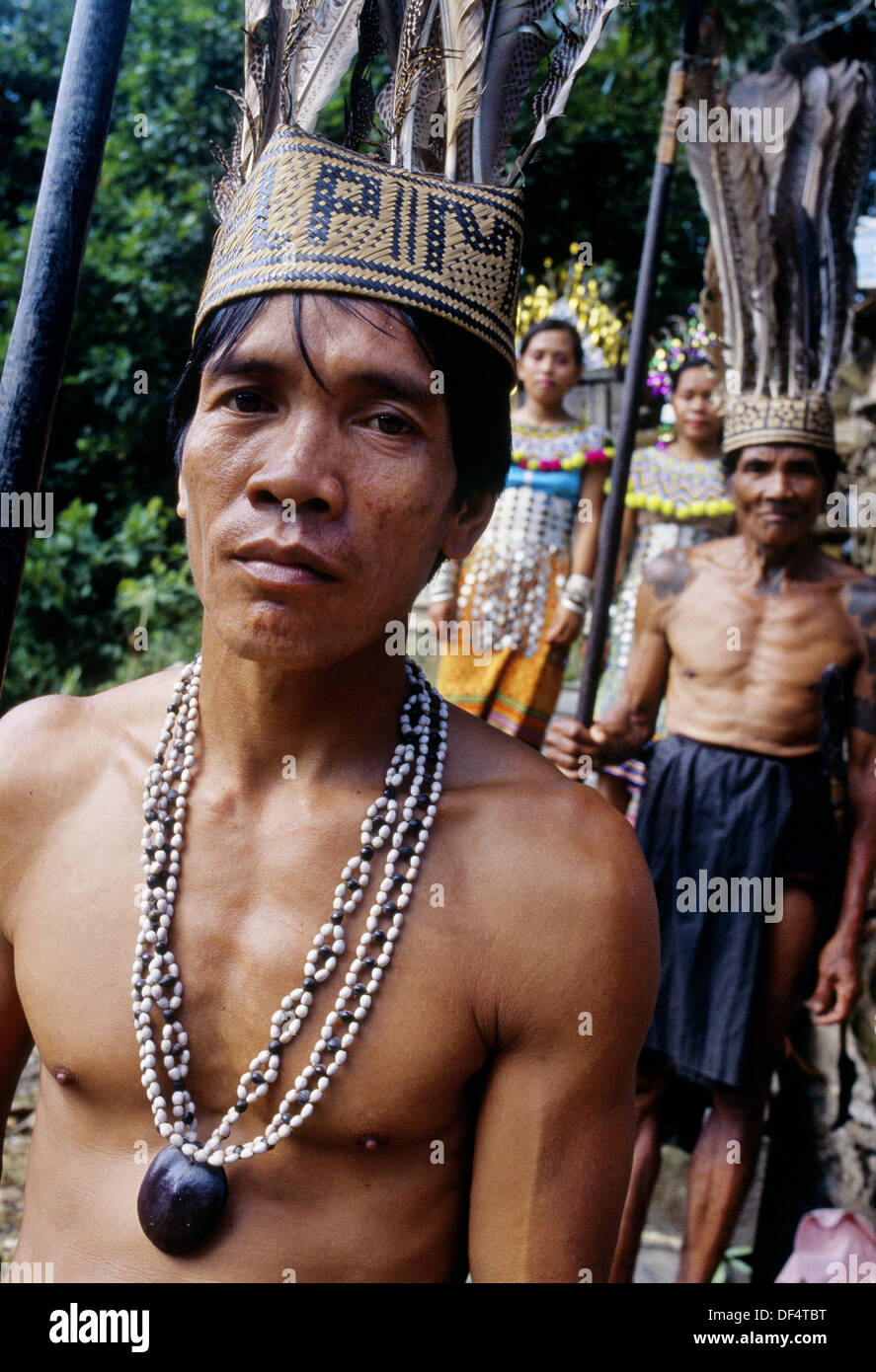Iban longhouses hi-res stock photography and images - Alamy