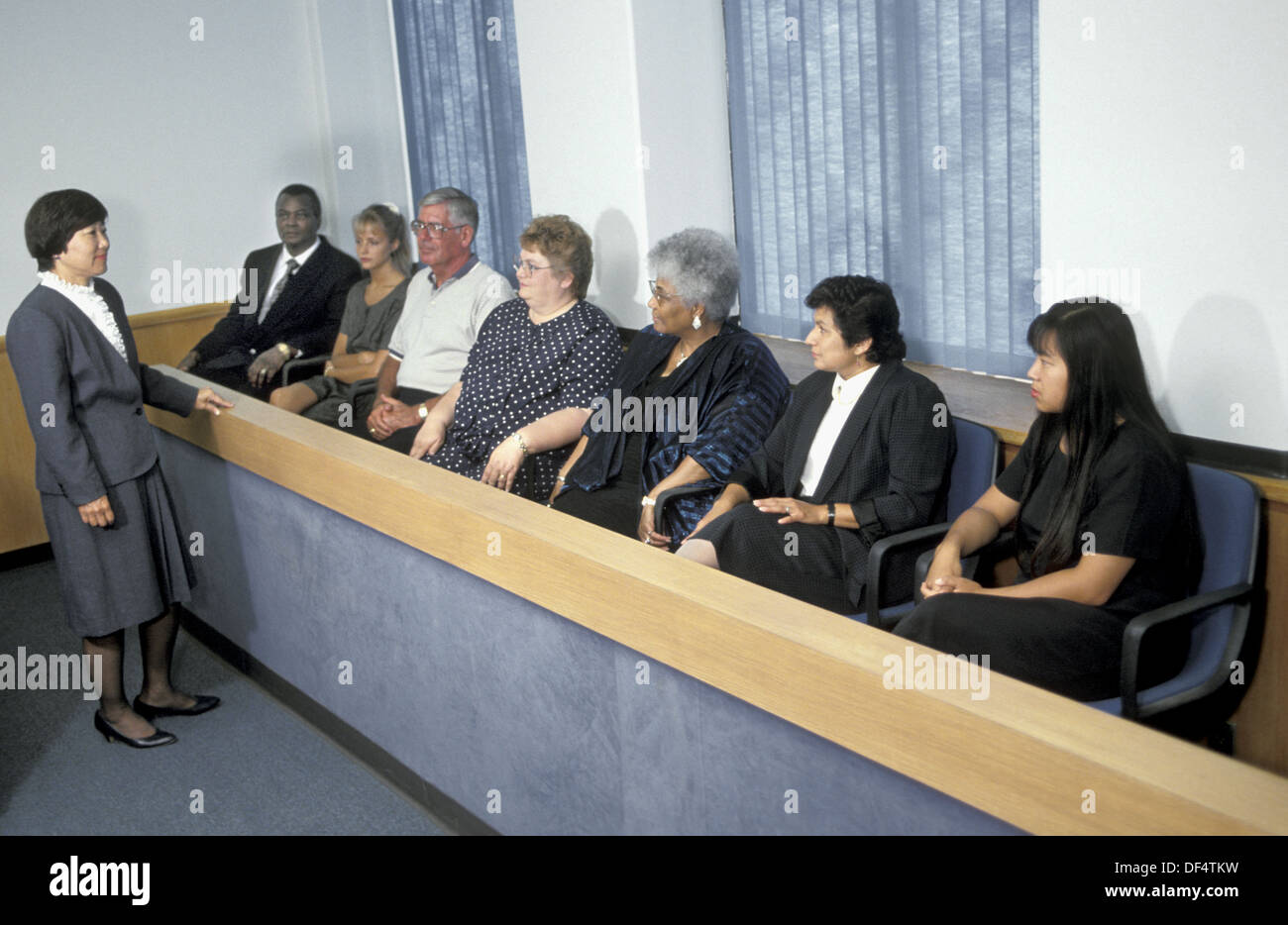 Courtroom scene hi-res stock photography and images - Alamy