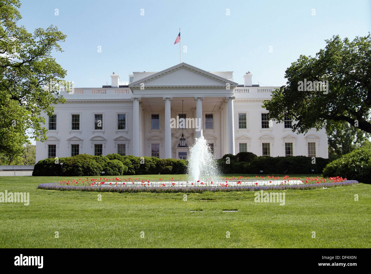 Official residence of the president of the united states hi-res stock ...