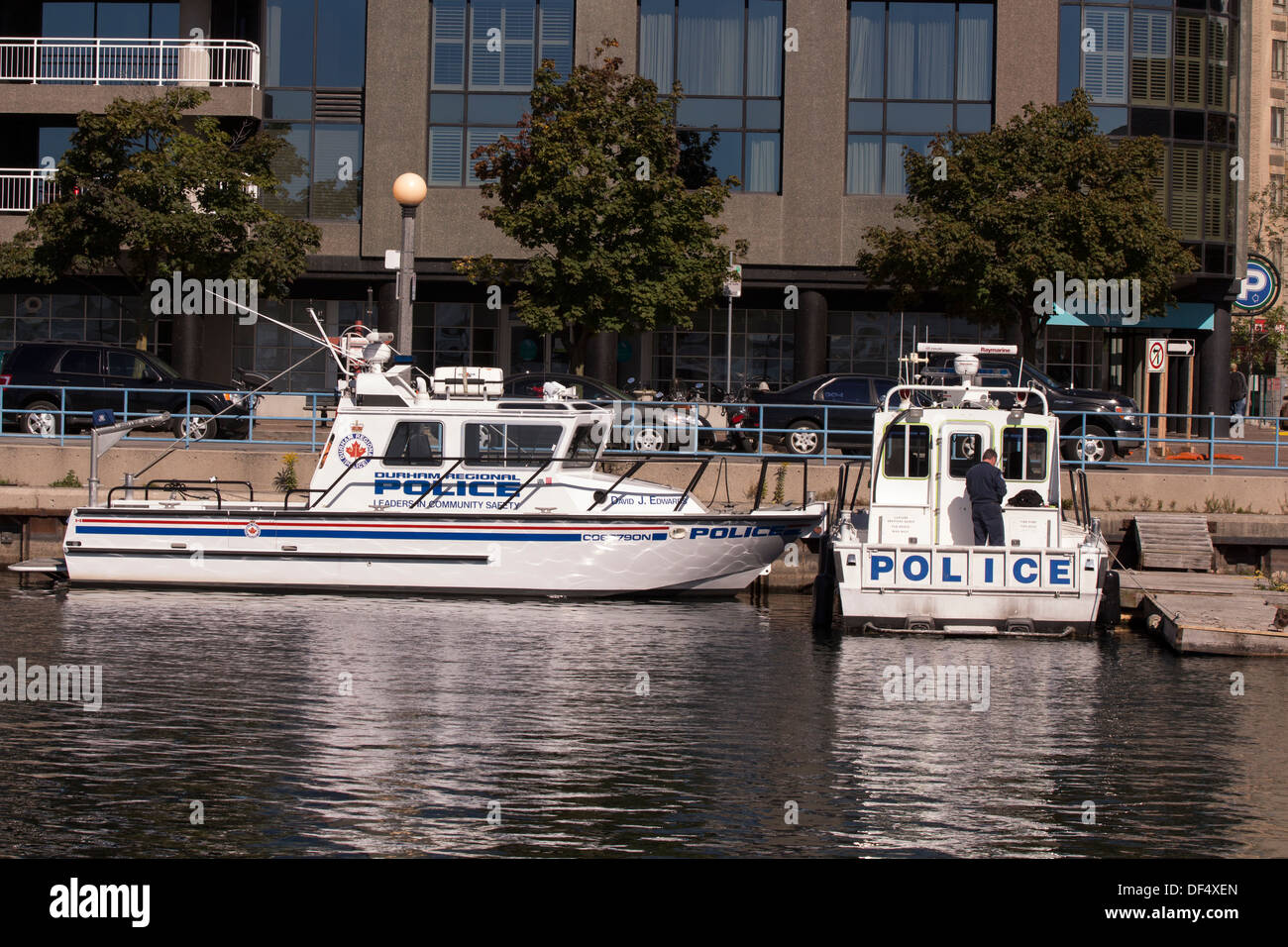 Toronto marine police boats hi-res stock photography and images - Alamy