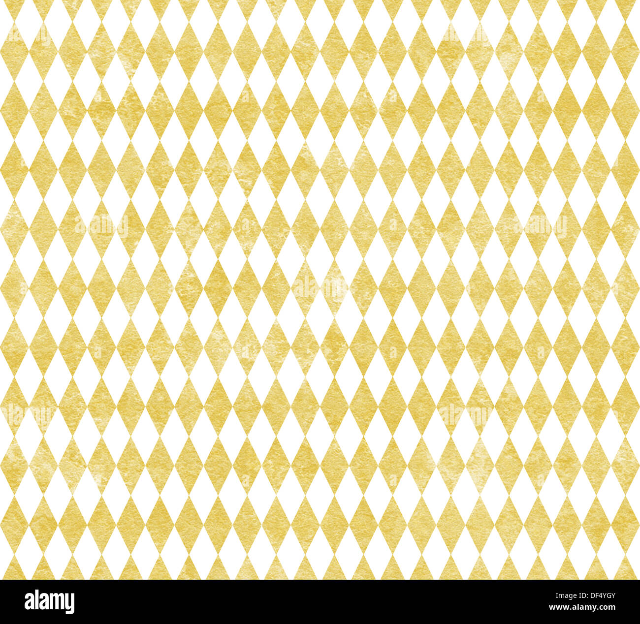 Gold and White Harlequin background pattern Stock Photo - Alamy