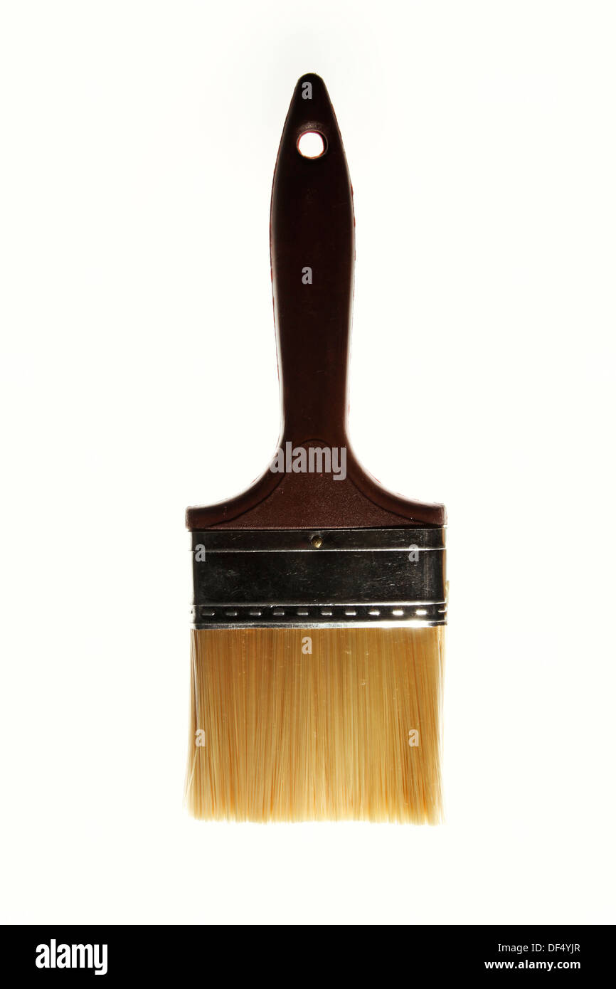 Paintbrush isolated on white background Stock Photo - Alamy