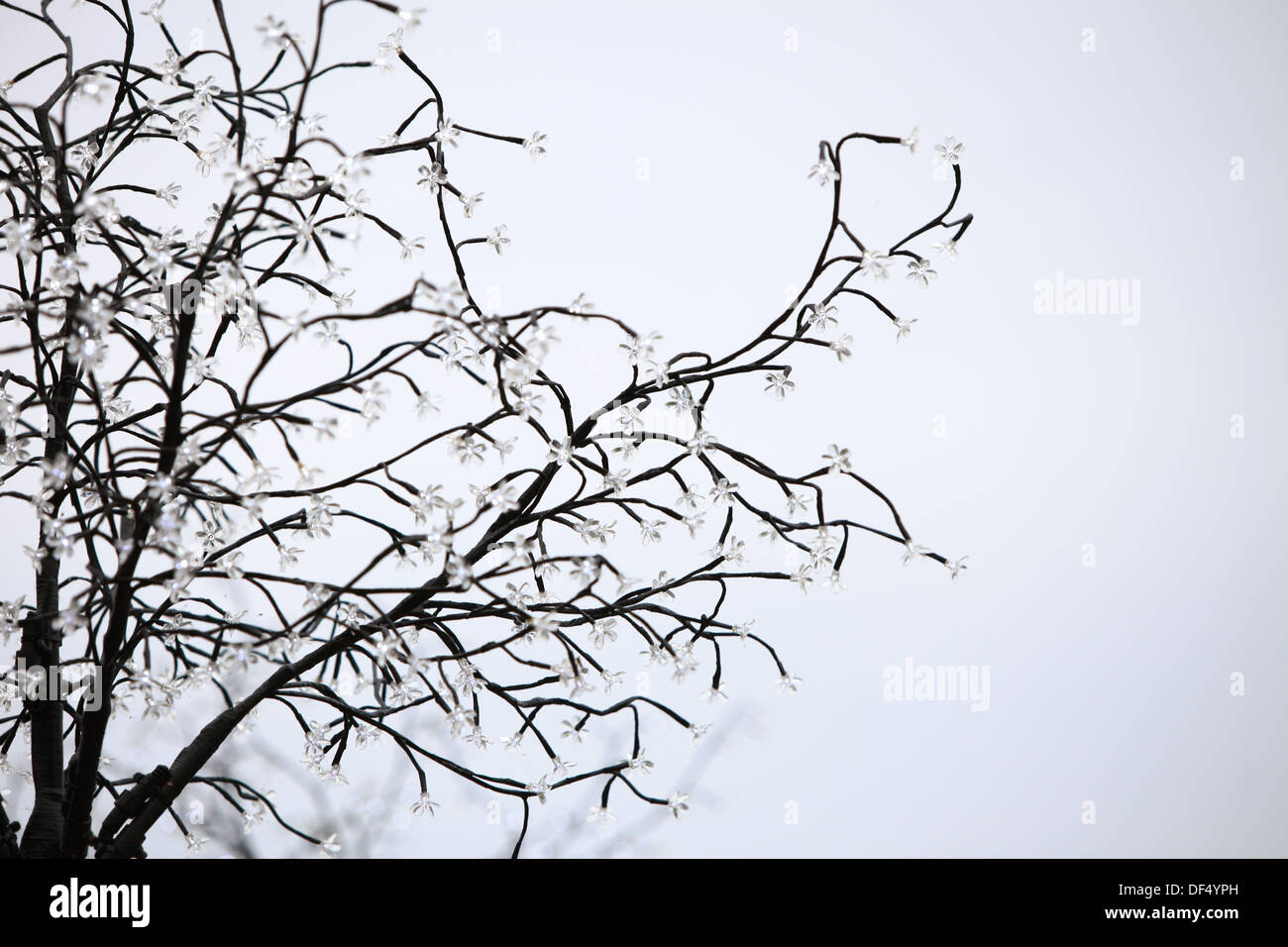 The modern street light led tree. Concept of energy saving cool ...