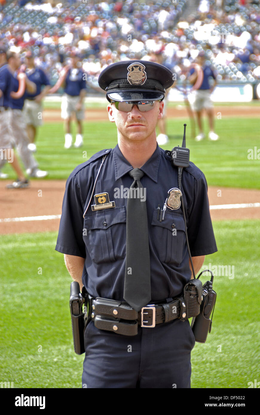 Comerica park baseball stadium detroit hi-res stock photography and ...