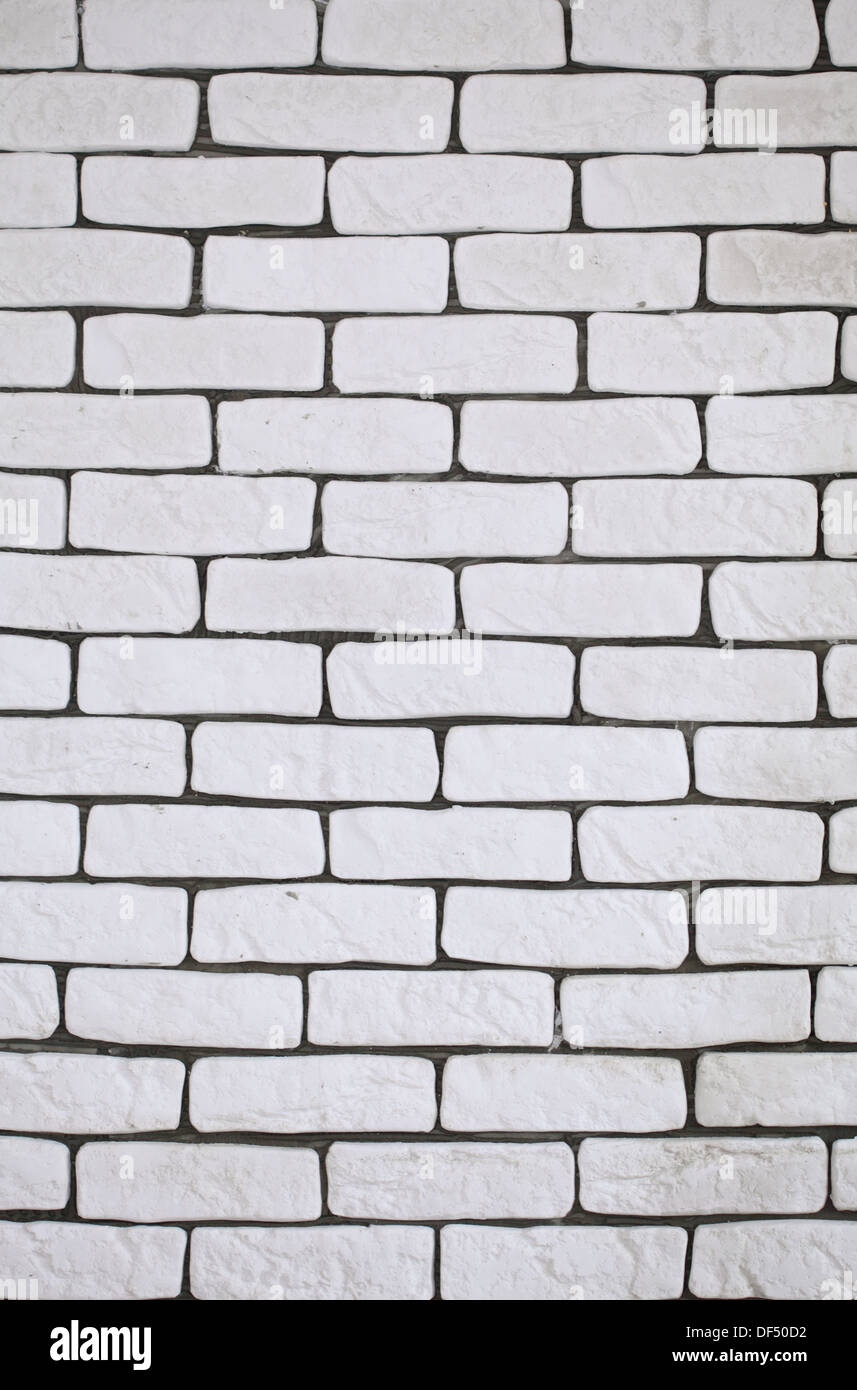 background of white brick wall texture pattern Stock Photo - Alamy